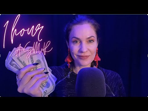 [ASMR] 1 HOUR ABUNDANCE AFFIRMATIONS 🎧 MANIFEST UNEXPECTED MONEY HYPNOSIS | RICH GIRL ASMR