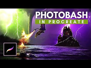 Photo Manipulation in Procreate | Photobash Fantasy Creatures | Procreate Tutorial