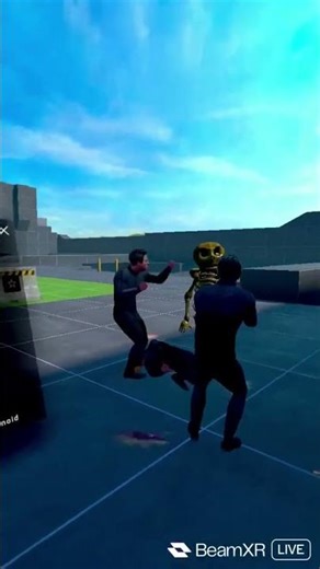 1 Skeleton Vs 3 Ford Bonelab Mods Fight