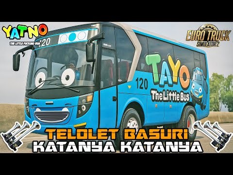 Bus Tayo Kecil Main Telolet Basuri Nada Katanya-Katanya, Auto Joget 🤣🤣🤣