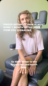 4K views · 114 reactions | Hand arthritis almost done 1 month after laser stem cell signaling | 21st Century Laserstem Pain & Regenerative Medicine Institute | Facebook