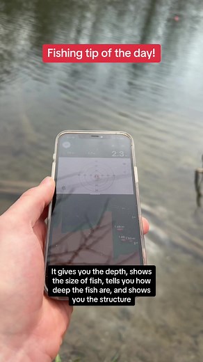 Fishing tip of the day! Link in bio for your fish finder! #fishing #fishtok #fishinglife #shorefishing #fishingtips #fishingtime #fishingtiktok #fishingchallenge #fishingfun #fishfinder