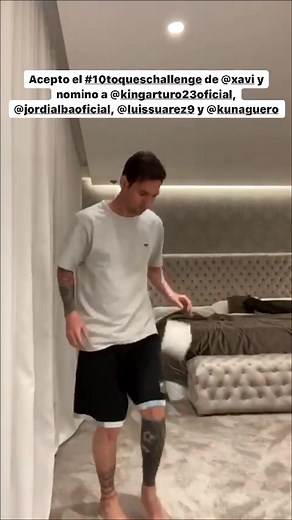 Messi 10 Touch Challenge: Insane Skills and Quick Recovery at Home