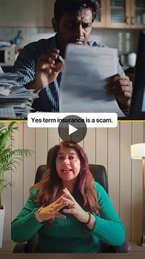 Term insurance scam nahi hota… ignorance hota hai. Agar aap earn karte ho — ya kisi ki financial backbone ho — protection optional nahi hai. Especially women ke liye, financial identity sirf earning… | Finance with Kriti