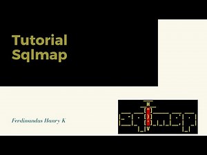 Mengetahui nama dan password admin sebuah website menggunakan sqlmap kali linux