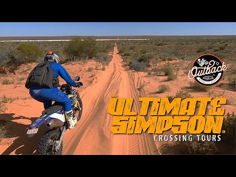 Ultimate Simpson Desert Crossing tours︱Outback Motorcycle Adventures