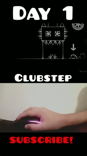 Can Geometry Dash players really beat Clubstep on day one? #gdupdate #geometrydash #gd #games