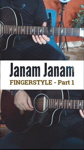 Janam Janam Fingerstyle Guitar Lesson & Tabs - Part 1 | Learn Fingerstyle Guitar with Aman Verma