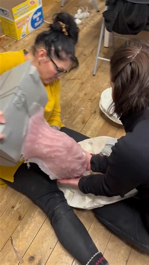 #siliconemask making at Helsinglight FX #sweden #fxmakeup #fxartist #monster