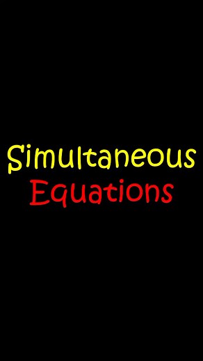 Solving Simultaneous Equations in Grade 12 Exams 2024