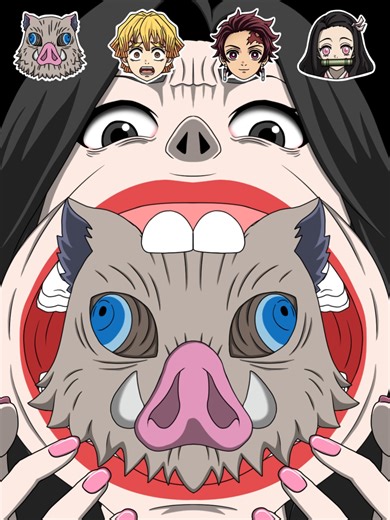 귀멸의 칼날 순서대로 먹기 #shorts #viralvideo #trend #먹방 #asmr Eating Demon Slayer Characters in Order 鬼滅の刃キャラクターを順番に食べてみた 제작 : 끼르마 ※본 영상의 저작권은