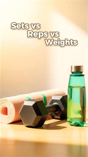 How Sets, Reps & Weight Change Your Workout 💪