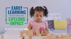 3.1K views · 189 reactions | Numerous studies have demonstrated that children with access to quality early learning are more prepared for kindergarten and for life. | First Things First | Facebook