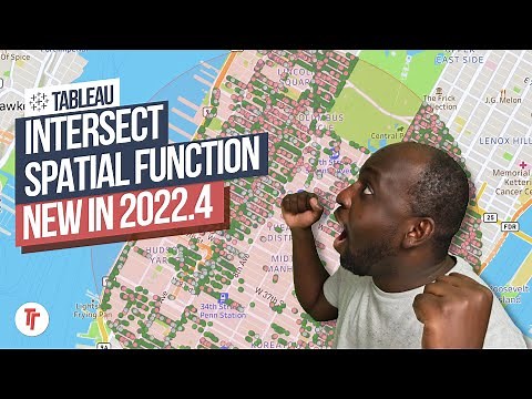 Using the Intersect Function in Tableau for Spatial Analysis | New in Tableau 2022.4