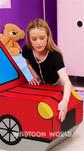 OMG 😱 So Cool DIY Cardboard Car That Turns Into A Robot 🏎️ 🤖