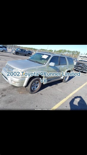 2002 Toyota 4Runner Limited V6
