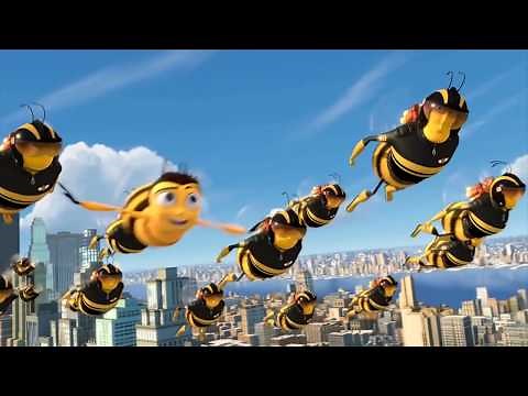 Bee movie trailer but all screaming is replaced with the wilhelm scream