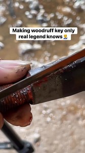 Making woodruff key only legend knows👨‍🔧 #fypシ゚viralシ #bossawin #fbreelsfypシ゚viralシ #mechanic #tricks #racing #fblifestyle #diycrafts #followme | Boss Awin