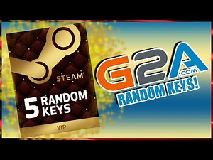 OPENING 5 RANDOM VIP KEYS !! G2A