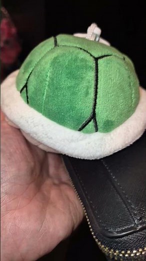 Super Mario turtle shell backpack keychain #shorts