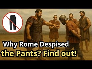 The Surprising Secret of the Roman Tunic: Why Did They Refuse to Wear Trousers?