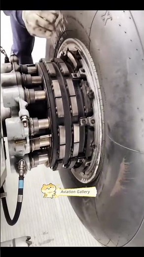 How To Work Airplane Brake System | Aircraft Brake System Maintenance