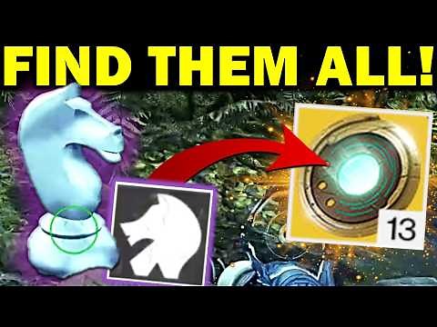 Destiny 2: ALL 60 Secret Chess Piece Locations! - New Secret Triumph Rewards!