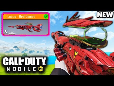 *NEW* LEGENDARY LOCUS - RED COMET 😍 (COD MOBILE)