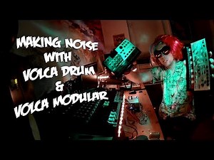 Making Noise with Volca Modular & Volca Drum + FX Pedals