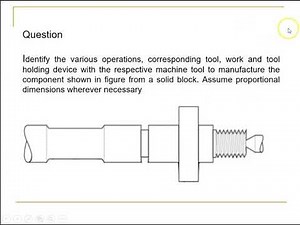23. Machining Process Plan
