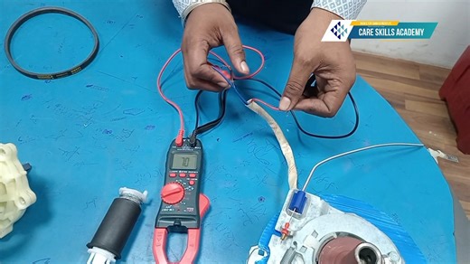 To check washing machine components, inspect the power cord, door switch, motor, pump, and control board. Use a multimeter to test continuity and voltage. Check for clogged hoses or faulty sensors. Diagnose error codes if available. Replace or repair defective parts for proper function. #WashingMachineRepair #ApplianceFix #TechTips #MultimeterTesting #DIYRepair #HomeAppliances #MotorCheck #SensorTesting #RepairGuide #Troubleshooting #CareSkillsAcademy | Care Skills Academy