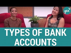 Types of bank accounts