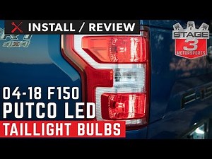2008-2020 F150 Putco Plasma LED 3157 Taillight Bulbs Install and Review