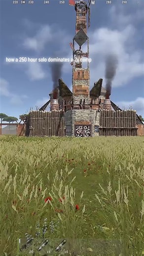 Mastering Solo Play in Rust: 250 Hour Challenge