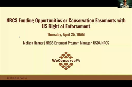 NRCS Funding Opportunities for Conservation Easements with US Right of Enforcement