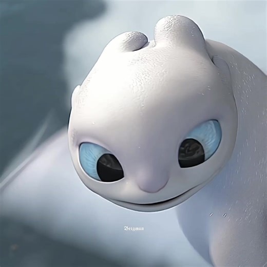 Dragon Edit: Light Fury in How to Train Your Dragon