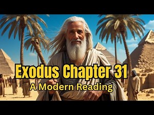 Exodus Chapter 31 | A modern reading. #BibleStories #Exodus #moses