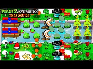Plants vs Zombies XMAS Edition | Christmas Tree, Santa Pult, Gift Box, Candy Cane & More | Download