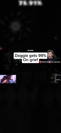 Doggie Achieves 99% on Geometry Dash Grief Level