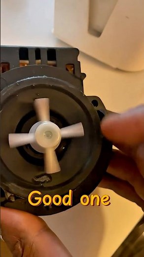How to test a washer drain pump #shorts #video #diy #washingmachine #repair #fillafix