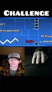 Geometry Dash MrBeast Kaiguy Challenge Level Experience #shorts