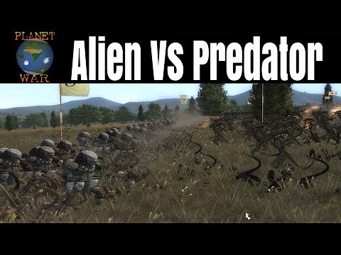Alien Vs Predator! - Planetwar Total War Battles - Medieval 2 Total War mod