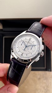 80K views · 1.3K reactions | Thin, Elegant, and a Chronograph? Meet the JLC Master Chronograph | Watchfinder | Facebook