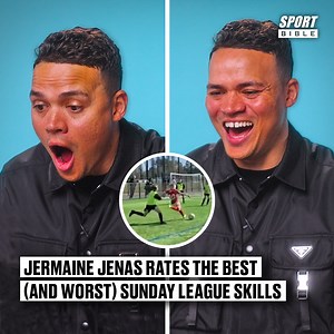 223K views · 903 reactions | "You know he's probably had a night out the night before, and he can't stay on his feet."  "When your friends are running in disbelief at what just happened, you know you've done something special." 勞 Jermaine Jenas 8 rates your best and worst Sunday League skills and talks about David Beckham and Alan Shearer's incredible freekicks...  | SPORTbible | Facebook