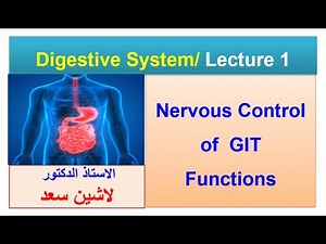 Nervous Control of GIT functions