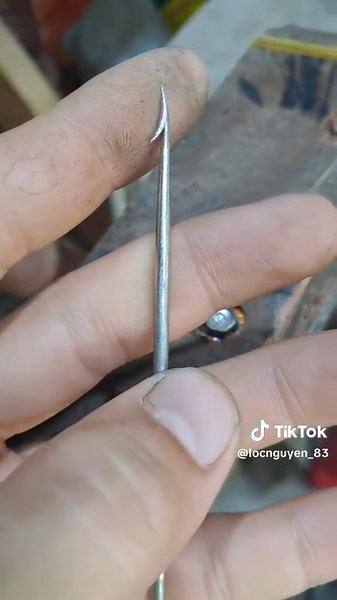 Cách mài mũi lưỡi câu cho cá lóc