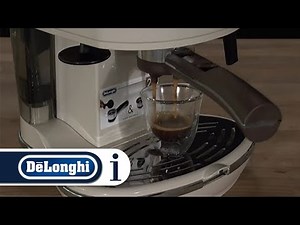How to Make an Espresso with Your De'longhi Icona Pump Espresso Coffee Machine