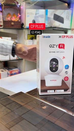 💡 CP Plus EZ-P34Q | 3MP Wi-Fi CCTV Camera | Full Color Night Vision & 2-Way Audio 🔥 Apne ghar ya office ki security banaye smart aur wireless! CP Plus EZ-P34Q camera deta hai aapko 3MP HD clarity, color night vision, aur 2-way audio jisse aap live dekhein aur baat bhi kar sakte hain! Setup karna easy, control sirf phone se 📱 👉 Available Now at Devizta Solution 📦 Installation available in Delhi NCR #CCTV #CpPlus #WifiCamera #SmartHome #SecurityCamera #DeviztaSolution #WirelessCamera #HomeSec