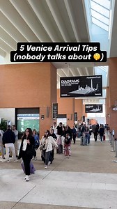 4.9K views · 247 reactions | Top 5 Arrival Tips from “Venice...