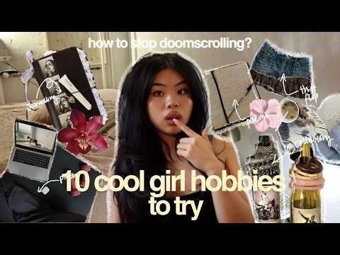 10 chic HOBBY IDEAS to do instead of DOOMSCROLLING